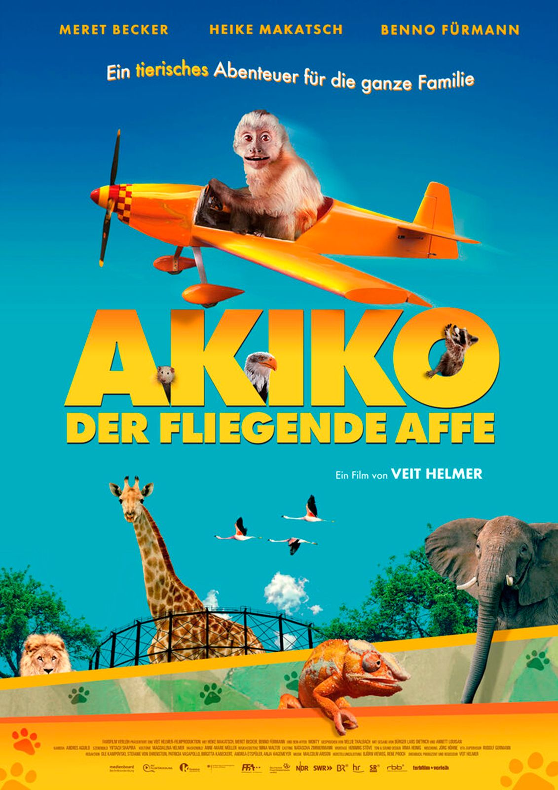 Poster zum Film Akiko – Der fliegende Affe - Bild 15 auf 15 - FILMSTARTS.de