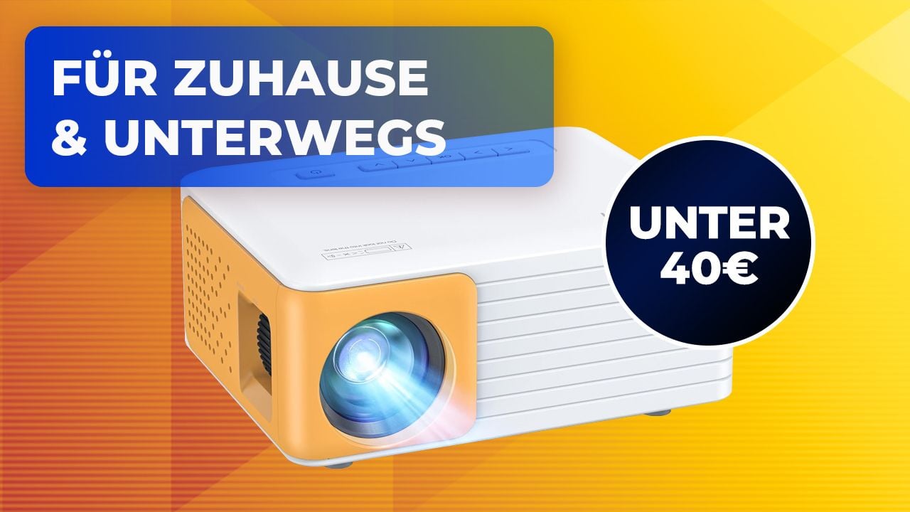 Heftig! Dieser superhandliche Mini-Beamer erzeugt ein gigantisches 120 ...