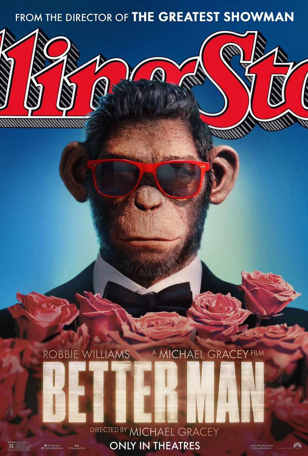 Poster zum Film Better Man - Die Robbie Williams Story - Bild 20 auf 23 ...