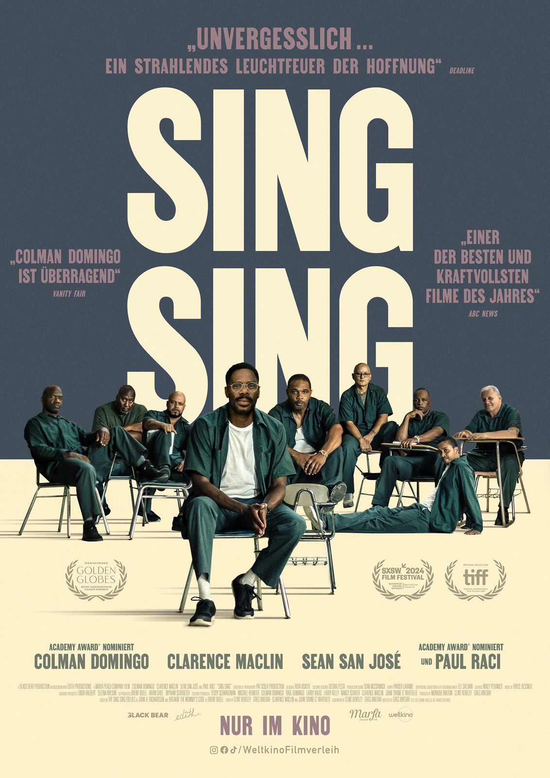 Kinoprogramm für Sing Sing in Bayreuth - FILMSTARTS.de