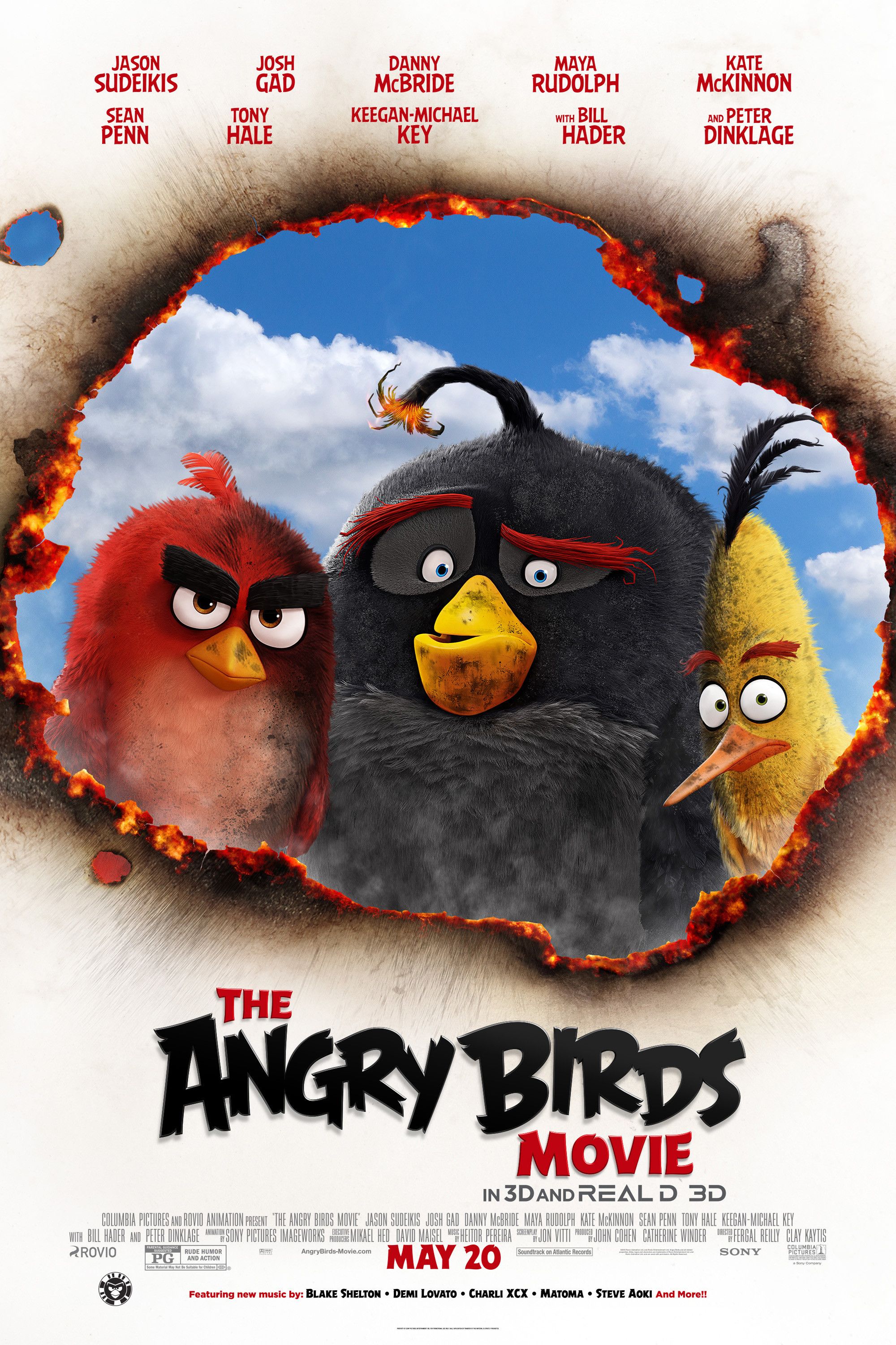 Poster zum Film Angry Birds - Der Film - Bild 1 auf 34 - FILMSTARTS.de