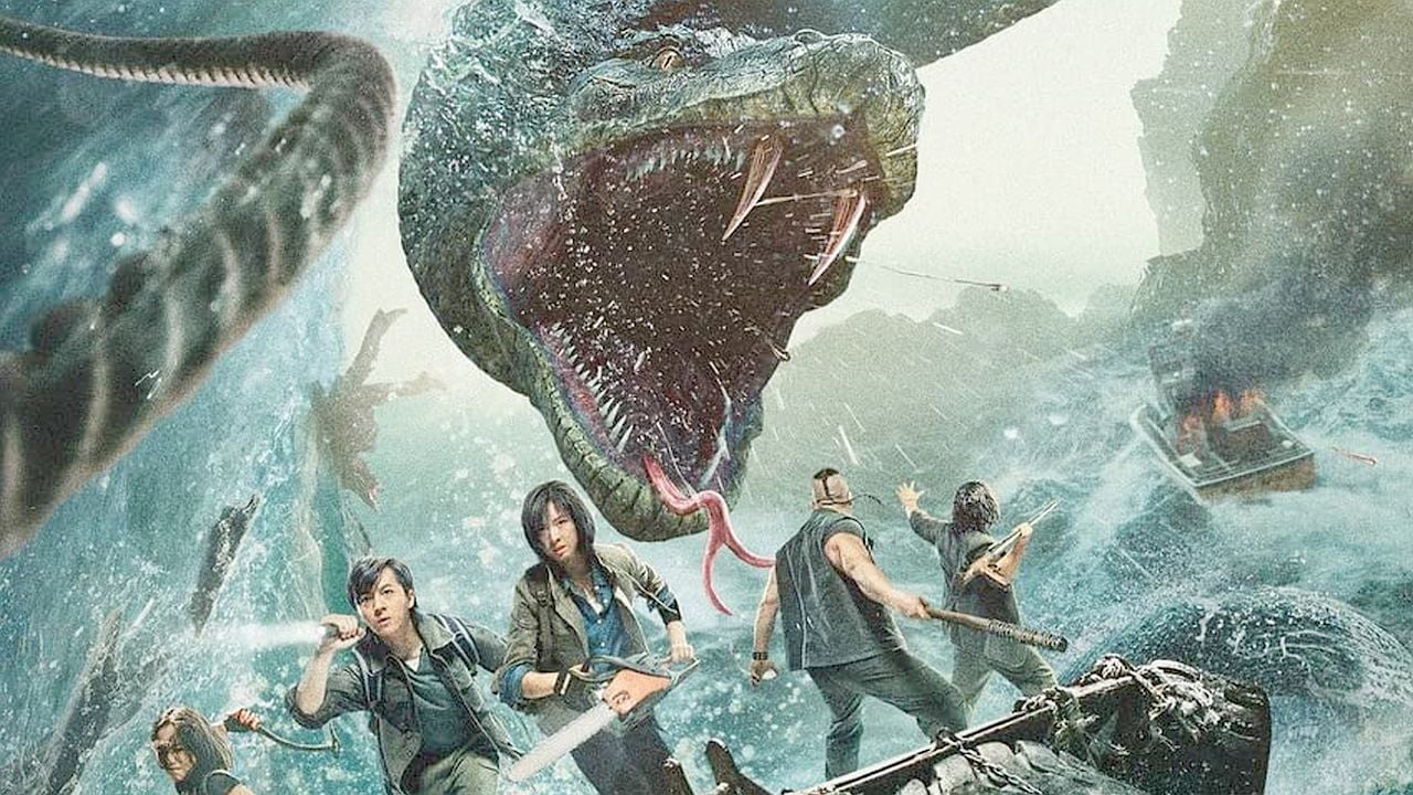 Im deutschen Trailer zum Monster-Horror "King Serpent Island ...