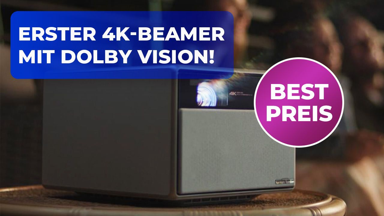 4K-Beamer mit Dolby Vision zum Tiefstpreis bei Amazon: Kinofeeling zuhause ist dank Amazon jetzt ...