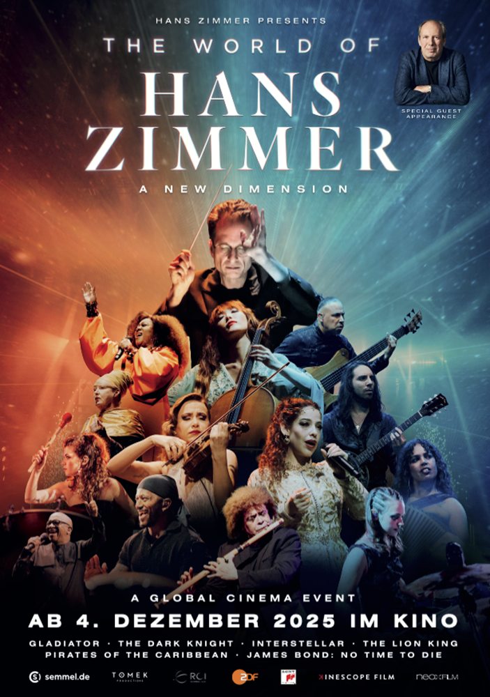 Kinoprogramm für The World Of Hans Zimmer - A New Dimension in ...