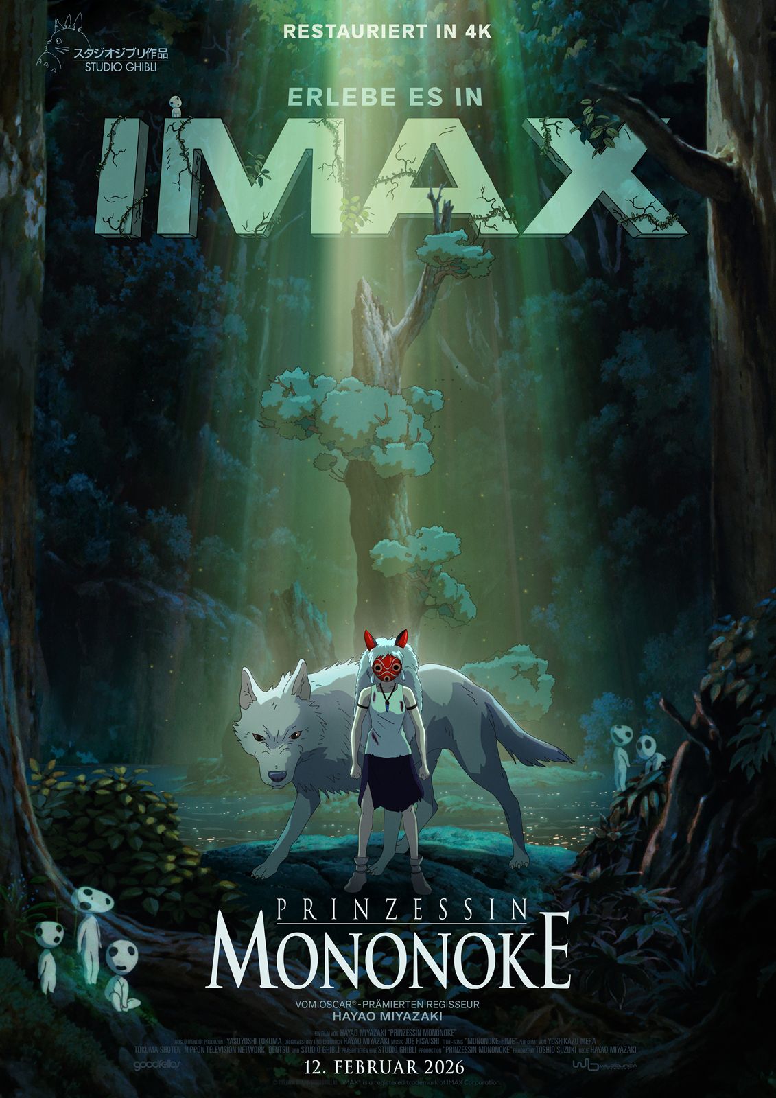 Poster zum Film Prinzessin Mononoke - Bild 1 auf 39 - FILMSTARTS.de