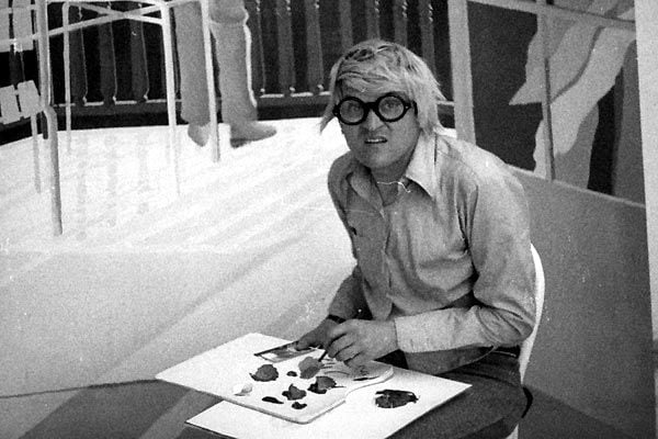 Bild zu David Hockney - A Bigger Splash : Bild Jack Hazan, David ...