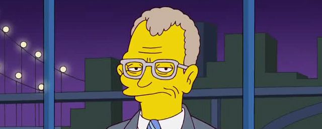 "Die Simpsons" verabschieden TV-Urgestein David Letterman vor dem ...