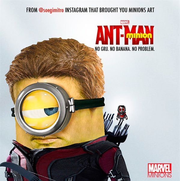 "Ant-Minion": 18 "Ant-Man"-Poster - gekapert von Minions! - FILMSTARTS.de