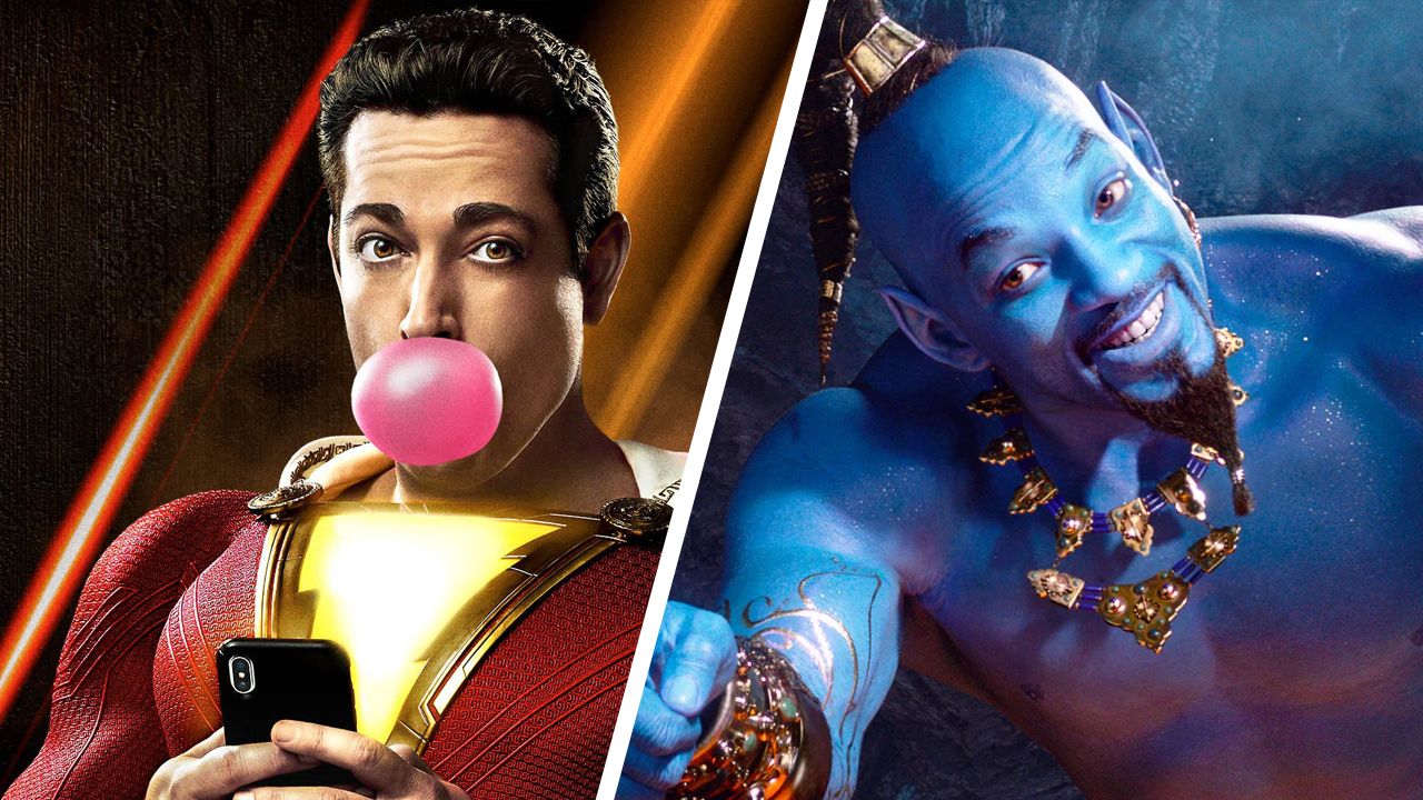 So macht sich der "Shazam!"-Regisseur über Disneys "Aladdin" lustig ...