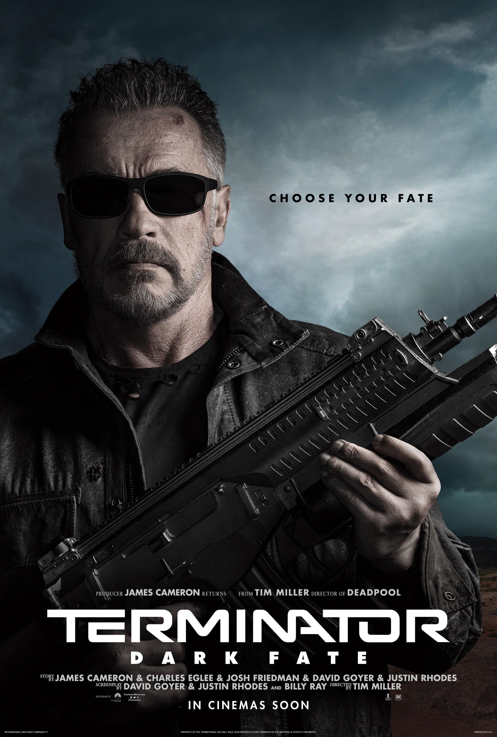 Cool wie zu "Terminator 2"-Zeiten: Arnie auf neuem Bad-Ass-Poster zu ...