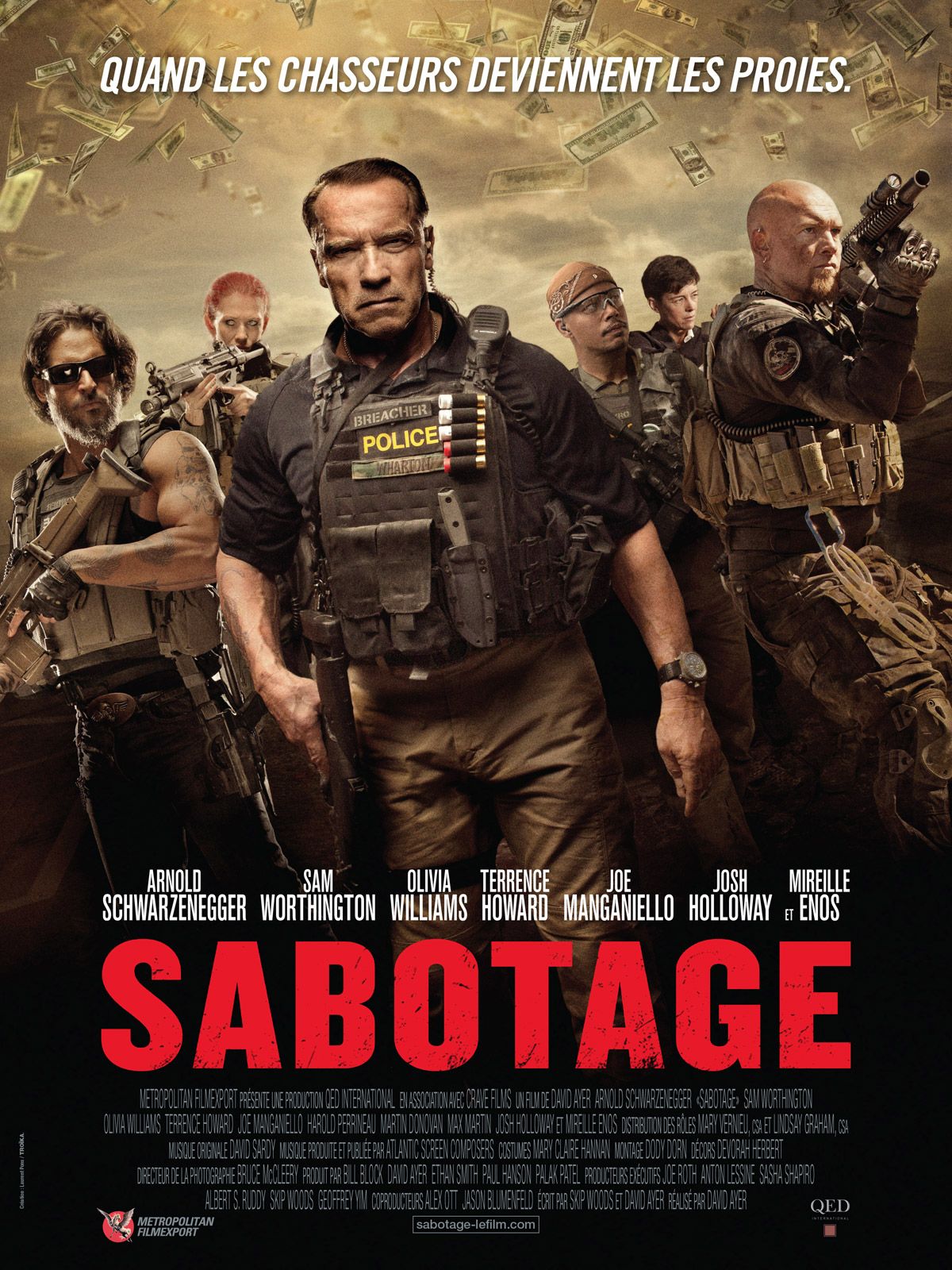 Poster zum Film Sabotage - Bild 1 auf 32 - FILMSTARTS.de
