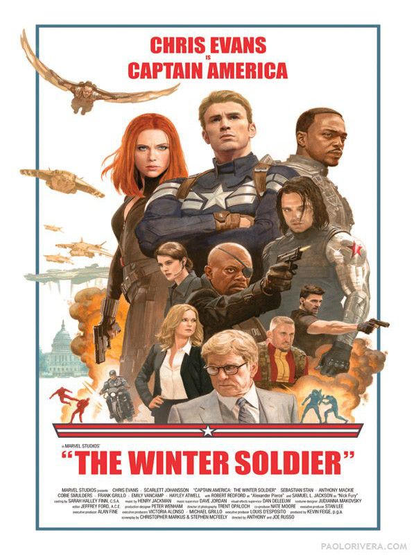 Poster zum Film Captain America 2: The Return Of The First Avenger ...