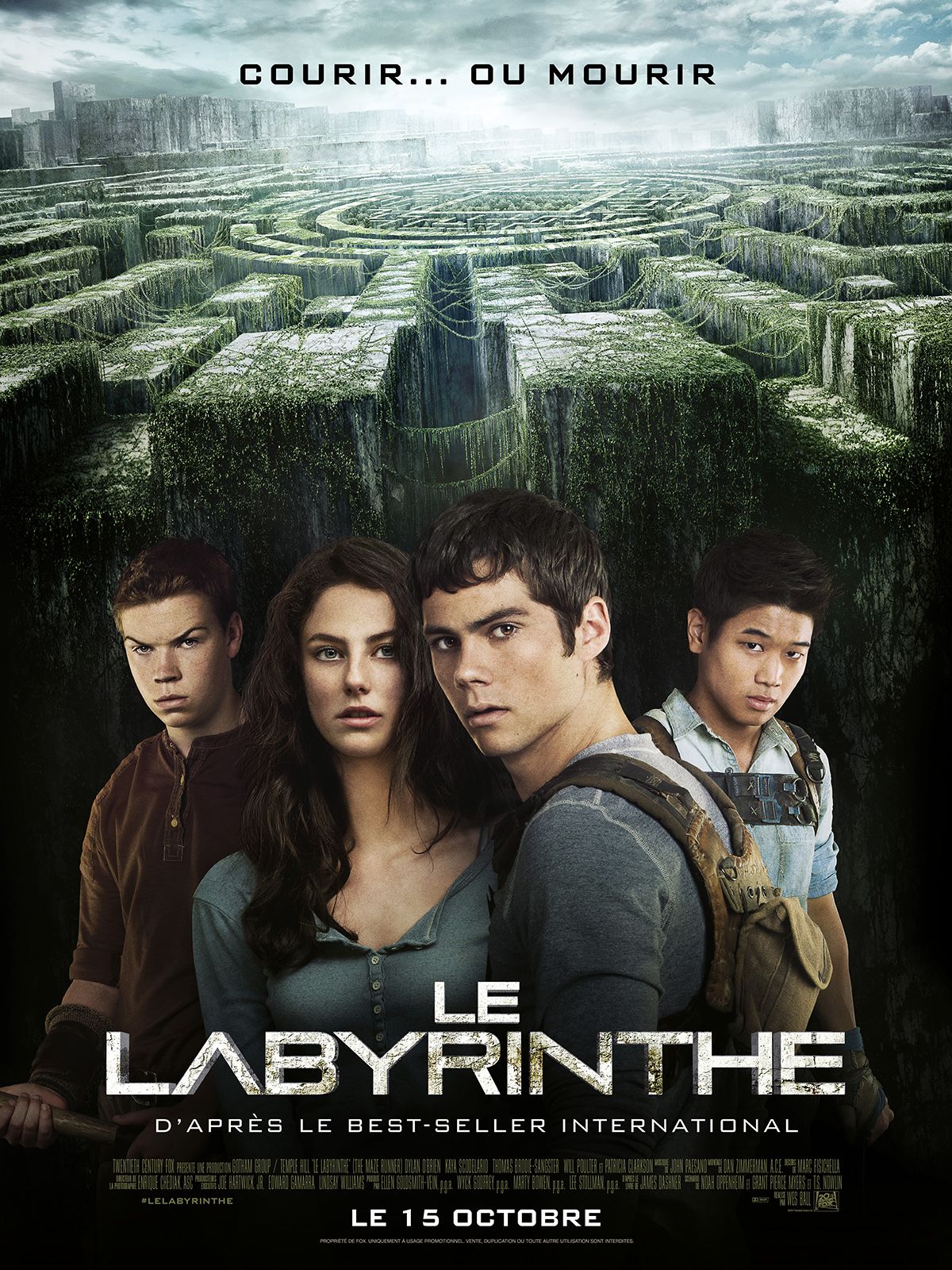 Poster zum Film Maze Runner - Die Auserwählten im Labyrinth - Bild 12 ...