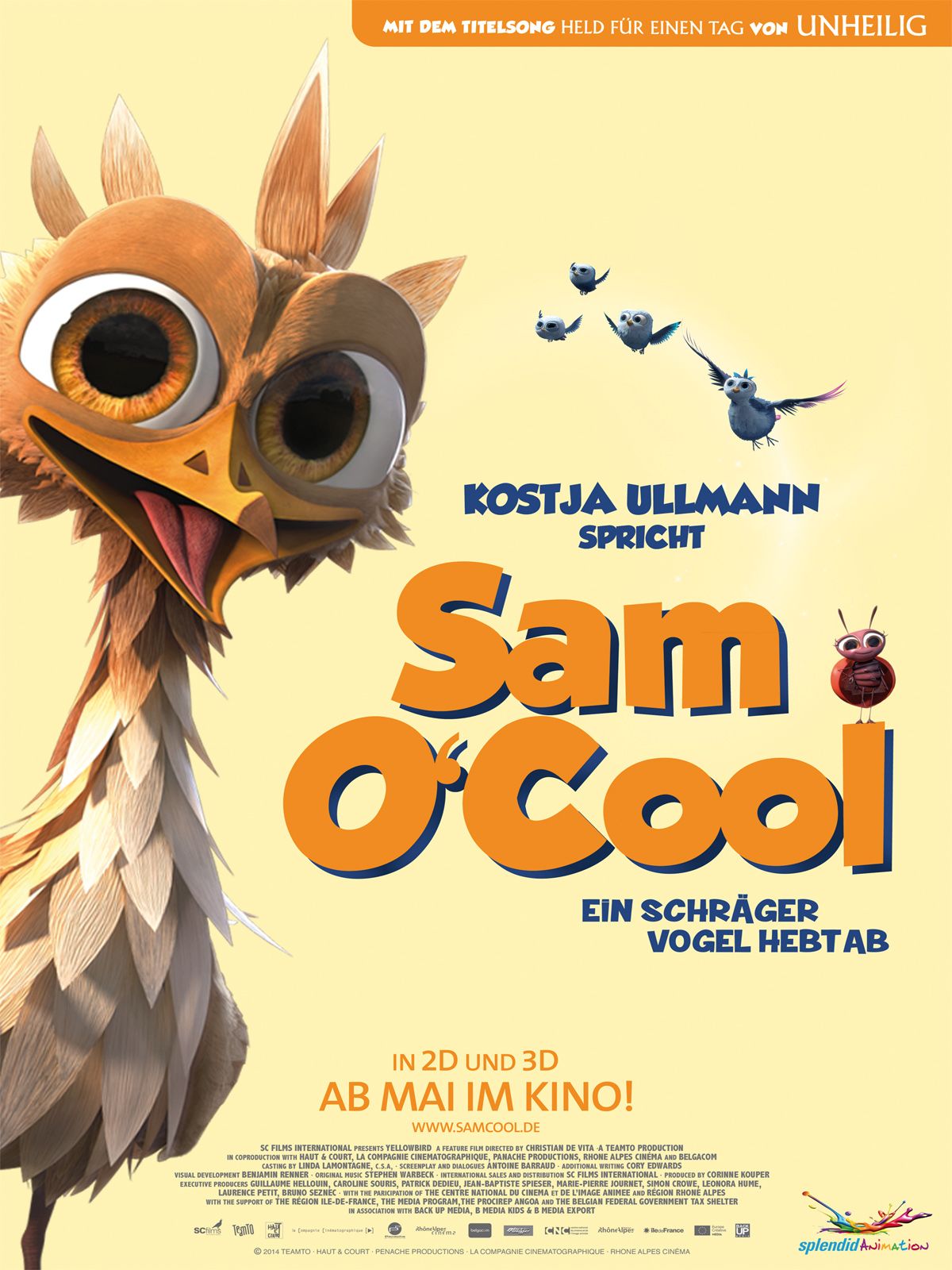 Poster zum Film Sam O'Cool - Ein schräger Vogel hebt ab - Bild 12 auf ...