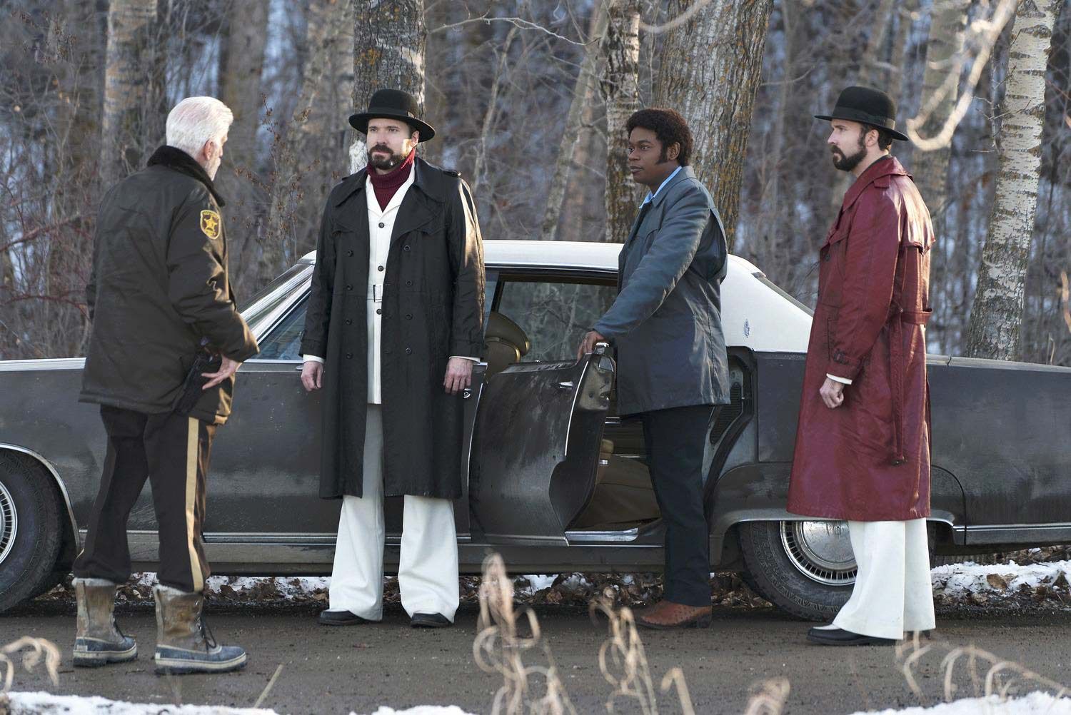 Bild zu Todd Mann - Fargo : Bild Bokeem Woodbine, Brad Mann, Todd Mann ...