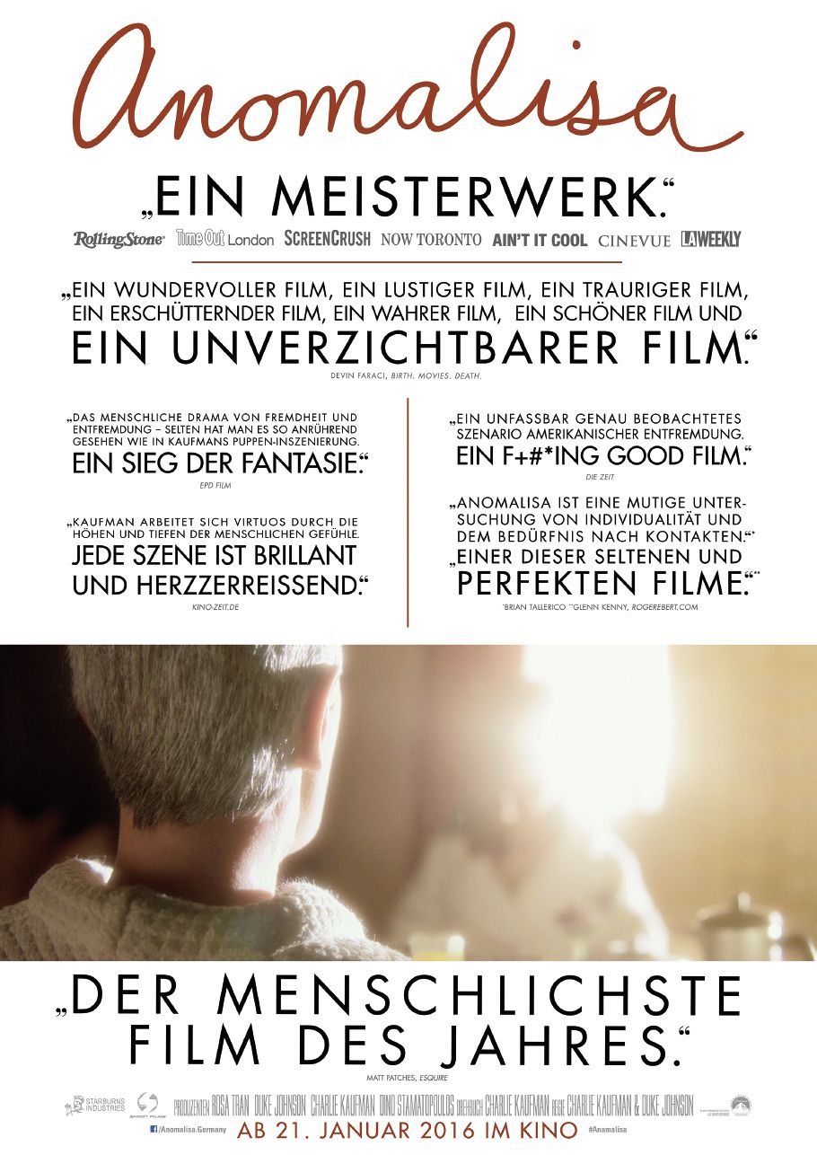 Anomalisa - Film 2015 - FILMSTARTS.de