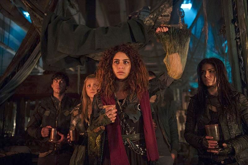 The 100: The 100 : Bild Nadia Hilker, Bob Morley, Eliza Taylor, Marie ...