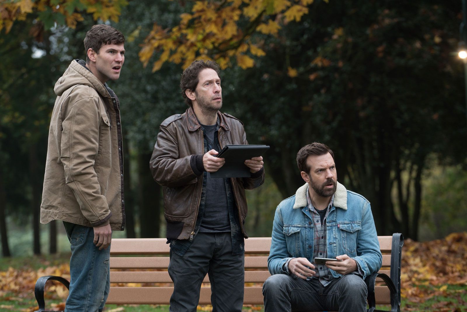 Bild zu Jason Sudeikis - Colossal : Bild Jason Sudeikis, Tim Blake ...