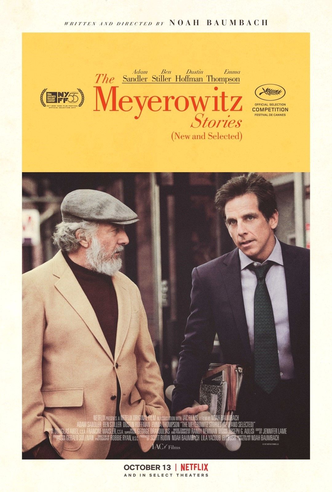 Poster zum Film The Meyerowitz Stories (New and Selected) - Bild 3 auf ...