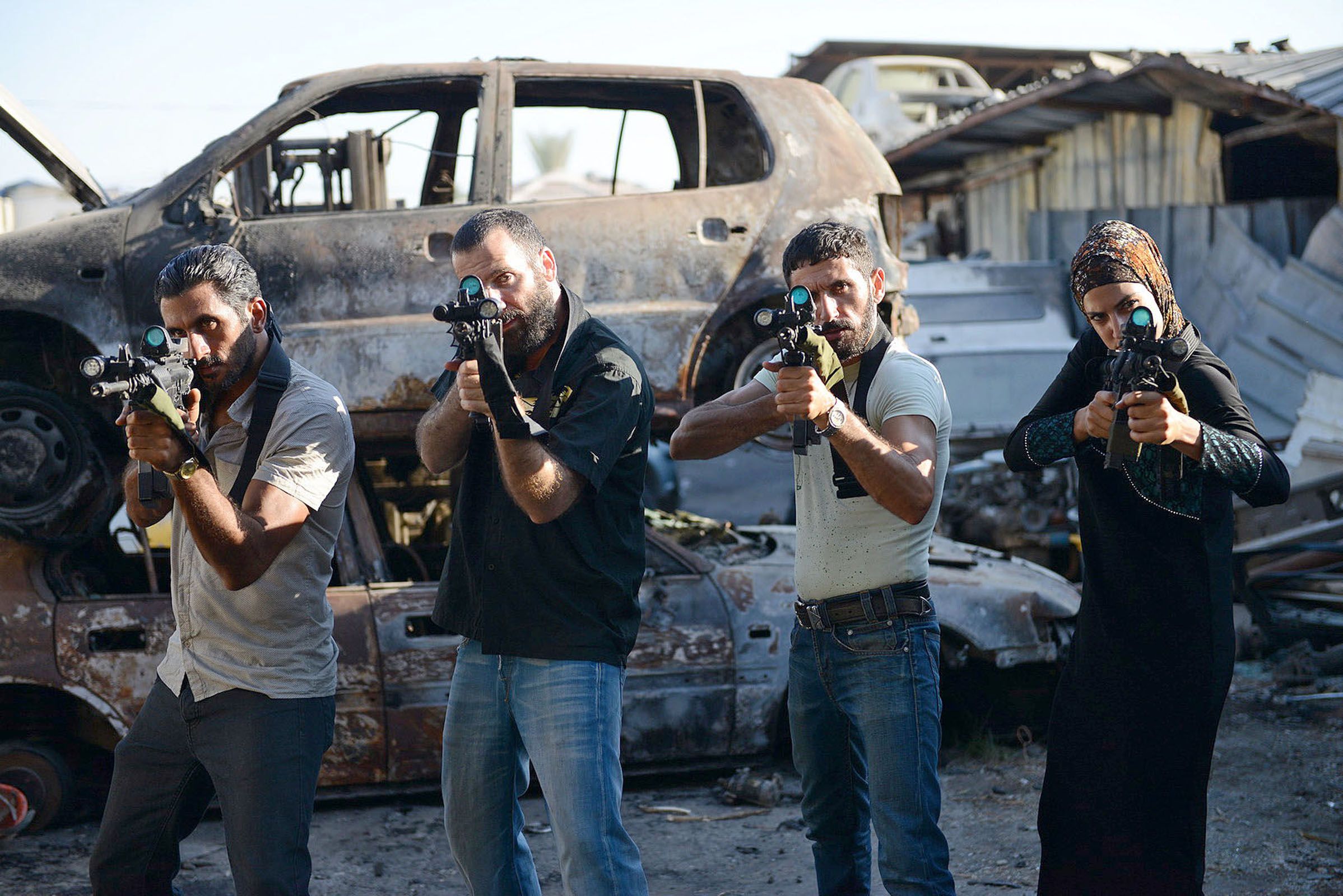 Fauda: Bild Boaz Konforty, Rona-Lee Shim'on, Tsahi Halevi, Tomer Capon ...