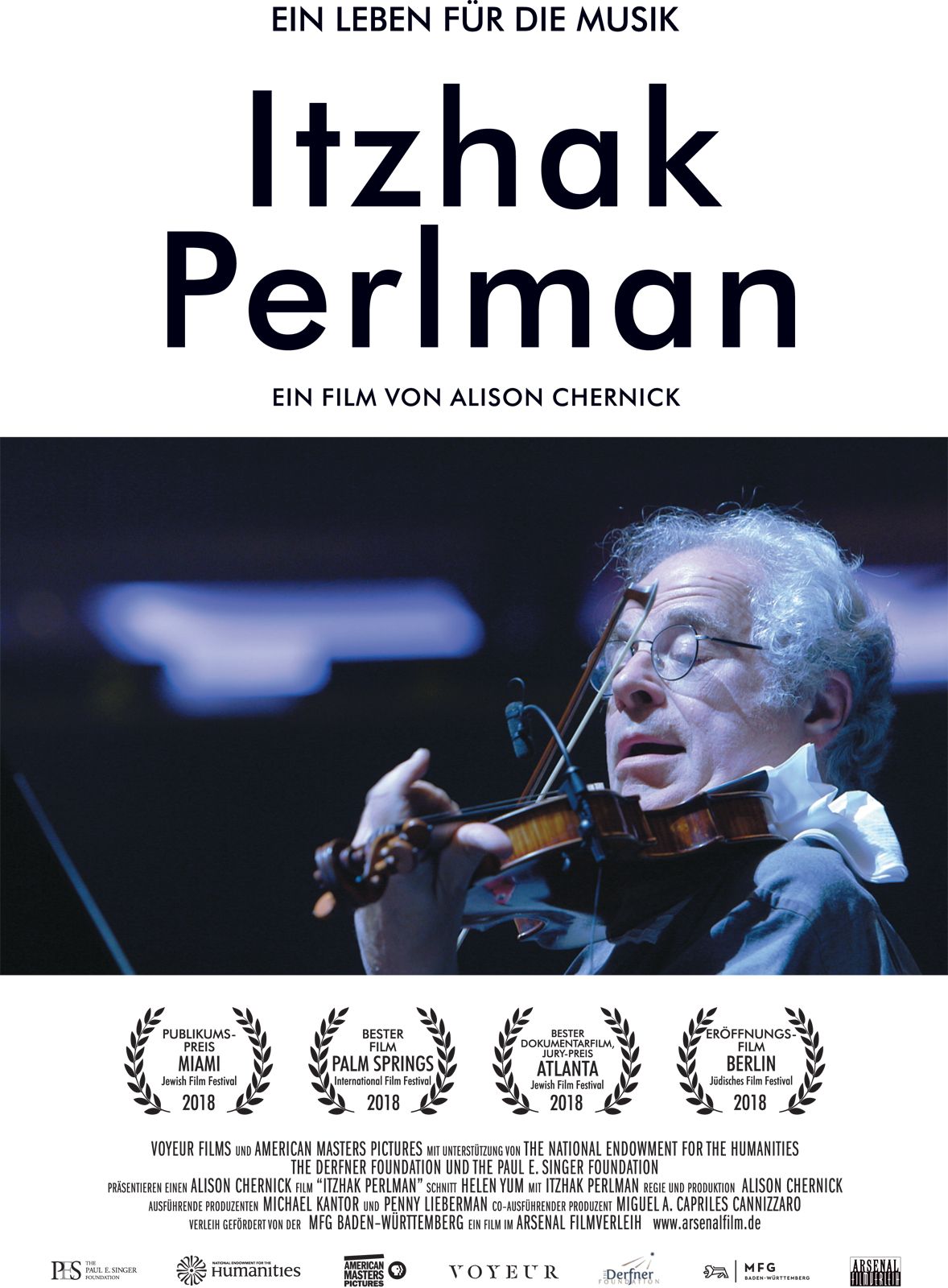 Itzhak Perlman - Ein Leben für die Musik - Dokumentarfilm 2018 ...