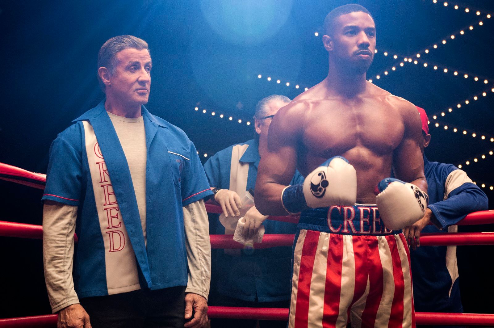 Bild zu Michael B. Jordan - Creed II – Rocky's Legacy : Bild Michael B. Jordan, Sylvester ...