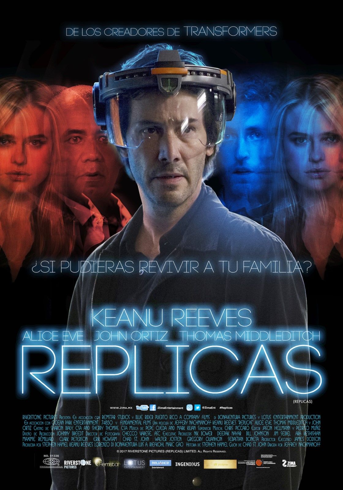 Poster zum Film Replicas - Bild 15 auf 18 - FILMSTARTS.de