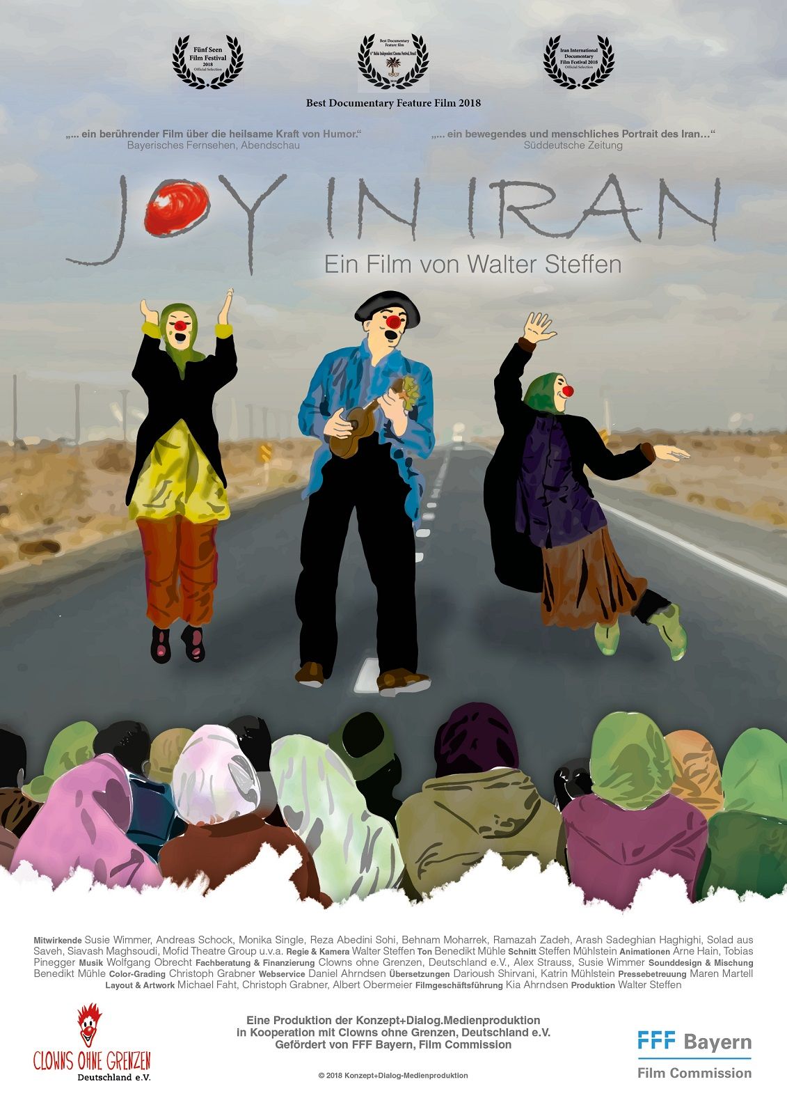 Joy In Iran - Dokumentarfilm 2017 - FILMSTARTS.de