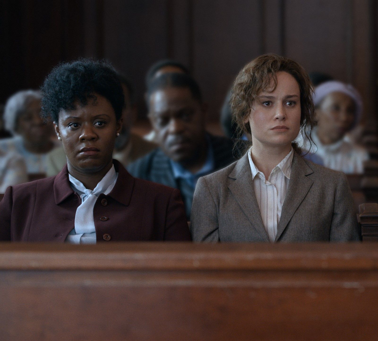 Bild zu Brie Larson - Just Mercy : Bild Michael B. Jordan, Brie Larson ...