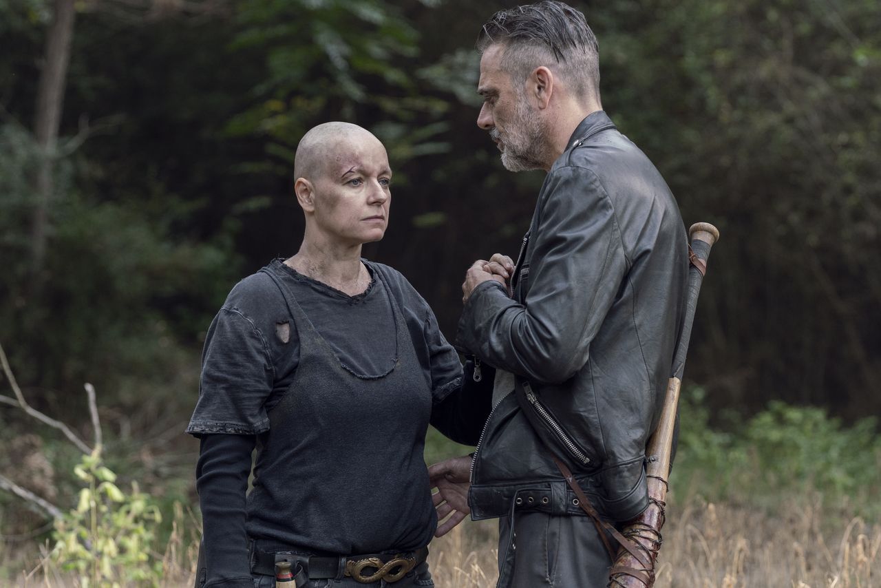 The Walking Dead: The Walking Dead : Bild Jeffrey Dean Morgan, Samantha ...