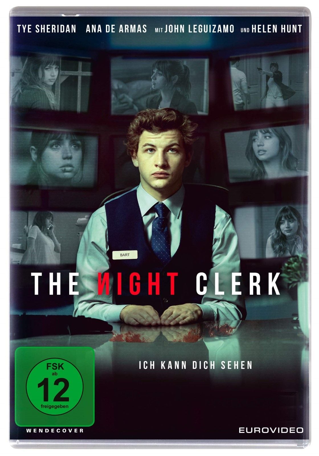 The Night Clerk - Ich kann dich sehen in Blu Ray - The Night Clerk ...