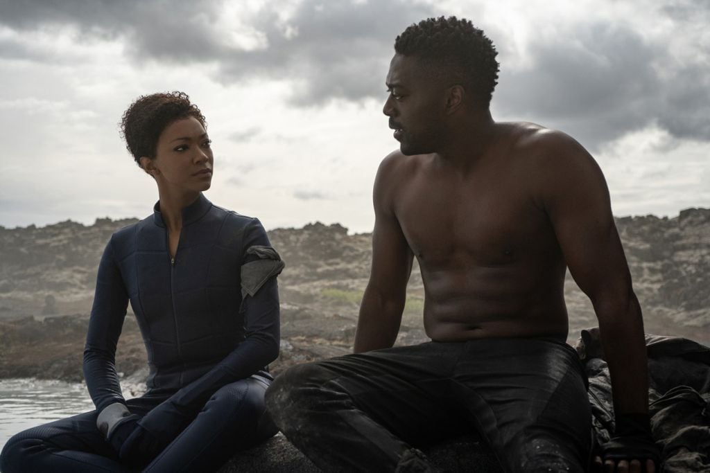 Bild zu David Ajala - Star Trek: Discovery : Bild David Ajala, Sonequa Martin-Green - Foto 4 von ...