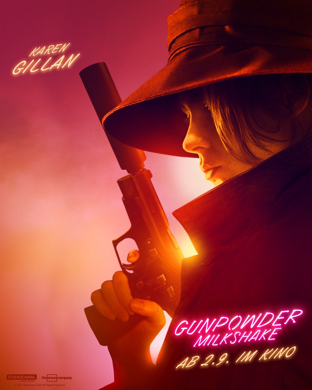 Poster zum Film Gunpowder Milkshake - Bild 8 auf 27 - FILMSTARTS.de