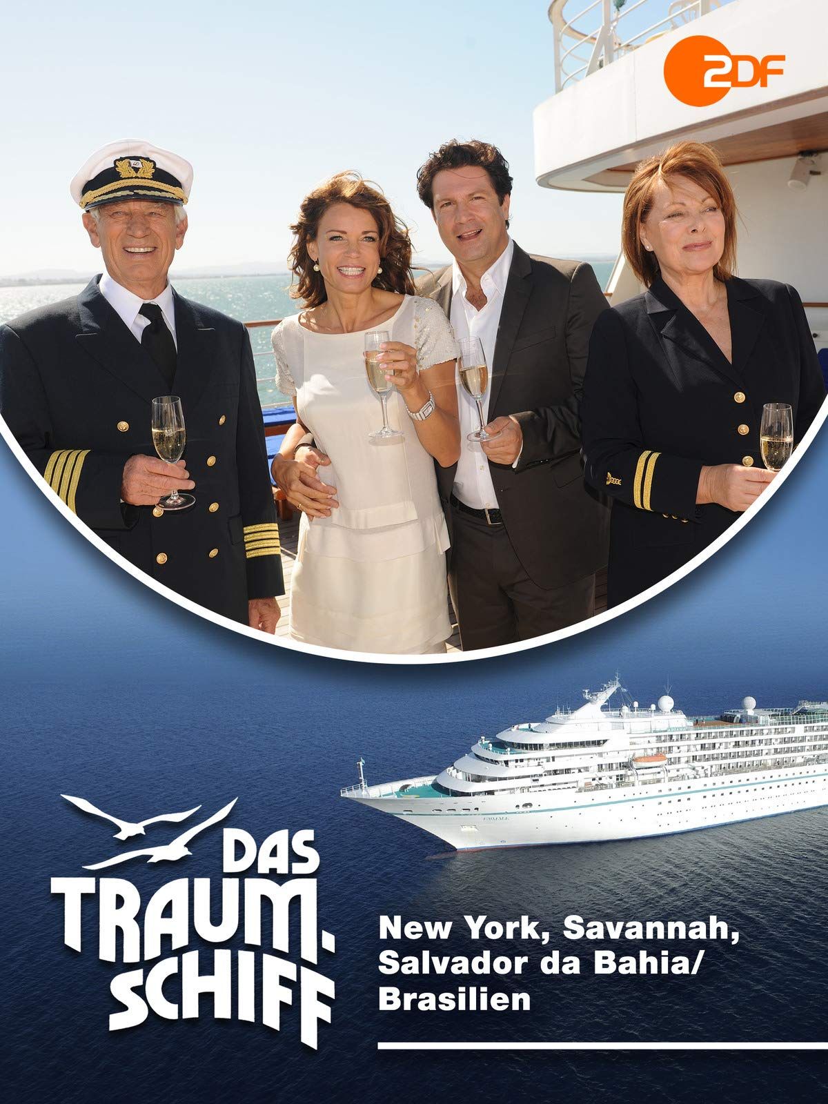 Poster zum Film Das Traumschiff - New York, Savannah, Salvador da Bahia / Brasilien - Bild 1 auf ...
