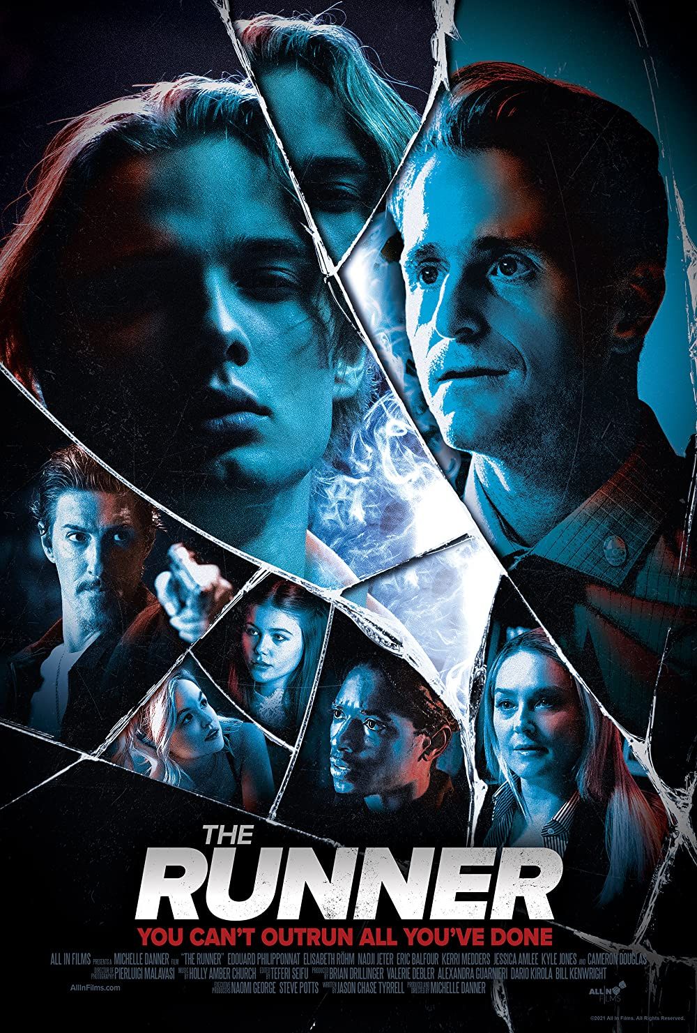 Poster zum Film The Runner - Du kannst nicht allem entfliehen, was du ...