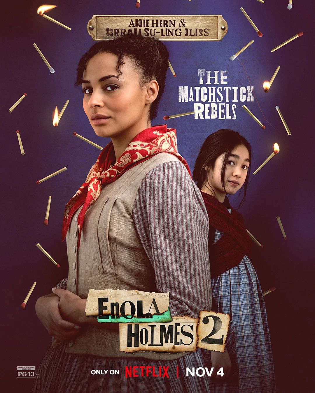Poster zum Film Enola Holmes 2 - Bild 1 auf 21 - FILMSTARTS.de