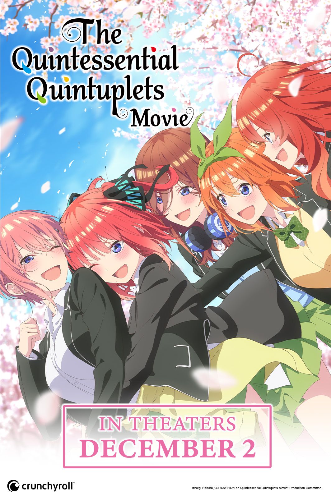 Poster zum Film The Quintessential Quintuplets Movie - Bild 8 auf 8 ...