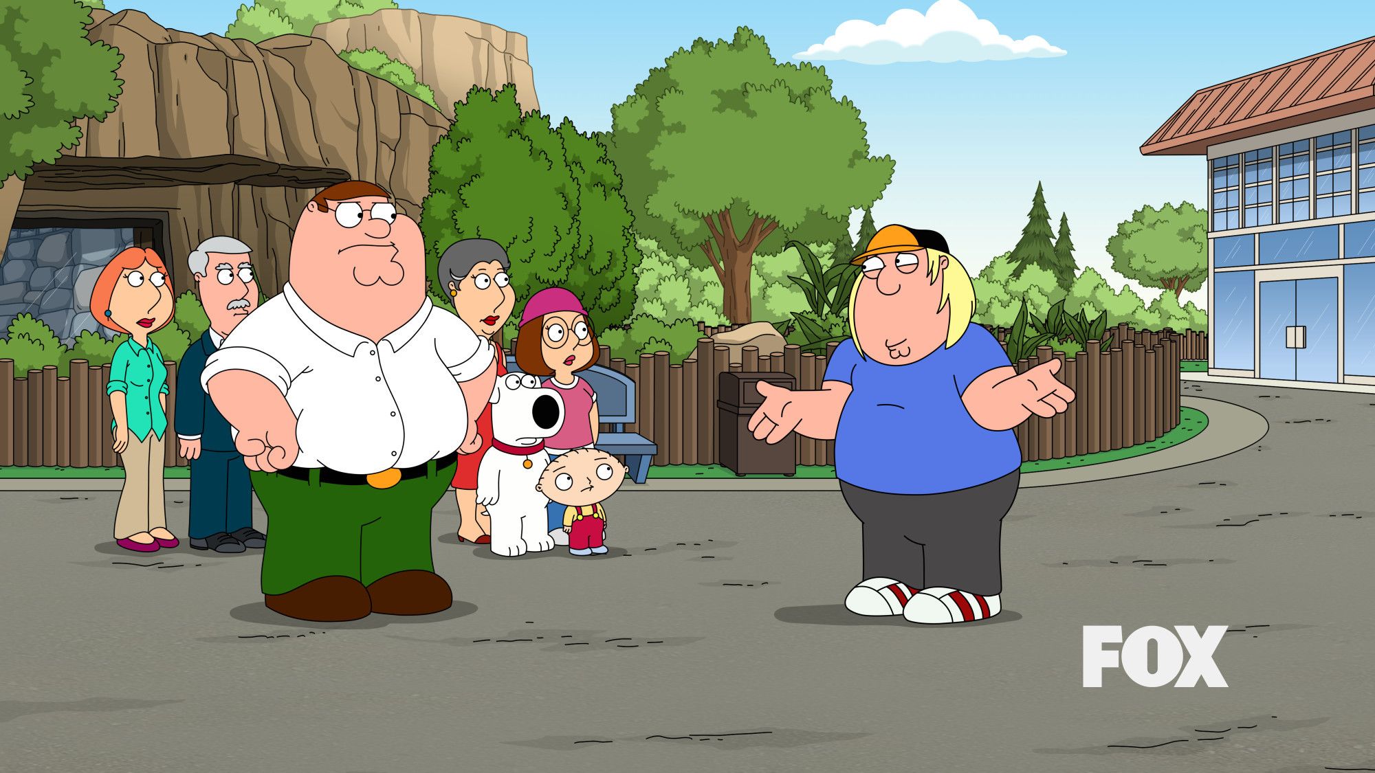 Familie Bild Family Guy Olive Garden