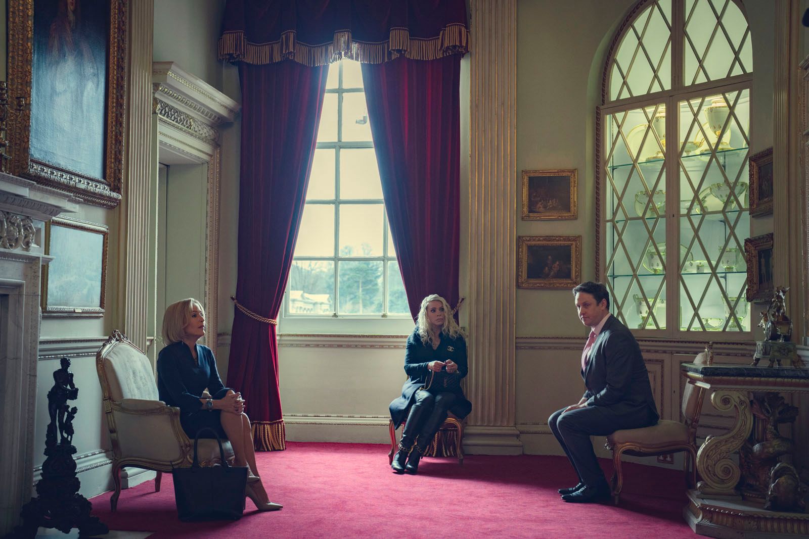 Bild zu Gillian Anderson - Scoop - Ein royales Interview : Bild Richard ...