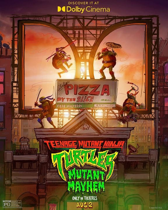 Poster zum Film Teenage Mutant Ninja Turtles: Mutant Mayhem - Bild 18 auf 45 - FILMSTARTS.de